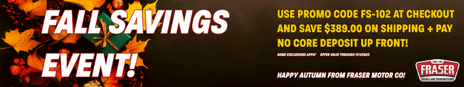 Buy Your Ford 4R75E Transmission Here | Fraser Transmissions